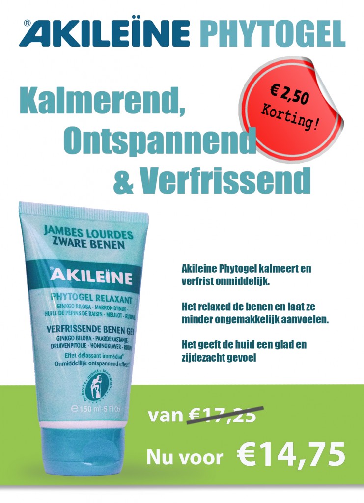 Akileïne Phytogel Actie - Medisch pedicure Mariska